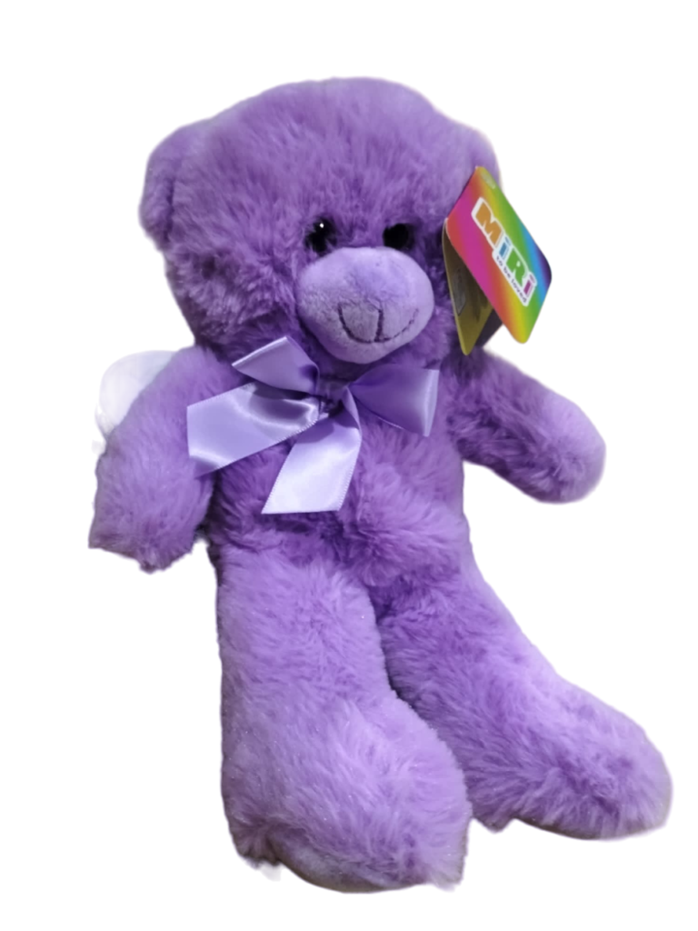 MIRI MOO LOVEABLES SUPER PLUSH BABY SOFT PURPLE TEDDY